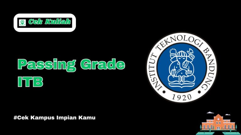 Passing Grade ITB Terbaru 2025/2026 - CekKuliah.id