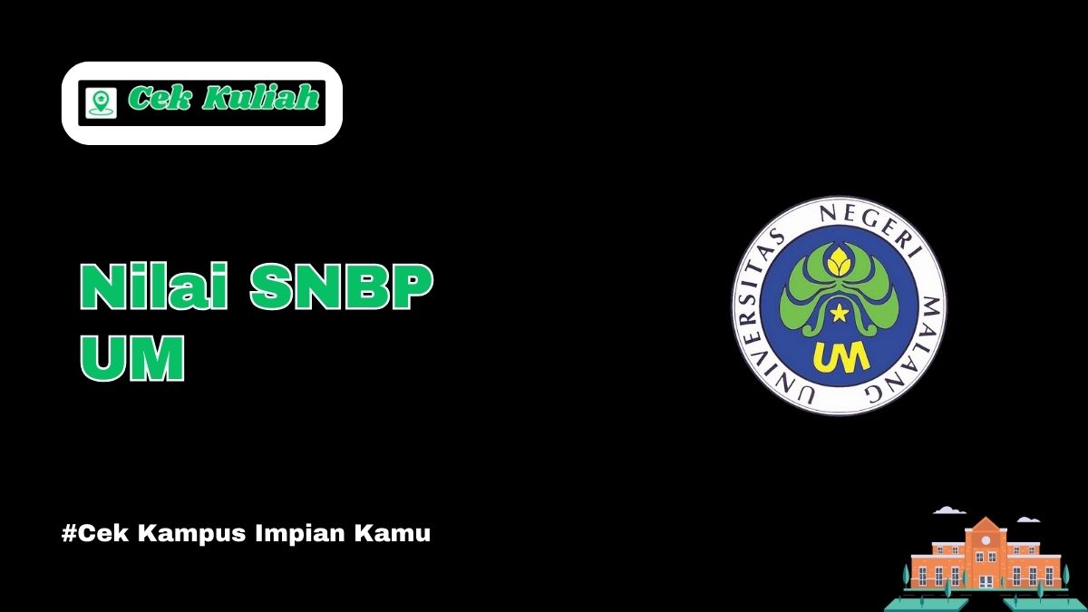 Rata Rata Nilai Raport SNBP UM Terbaru 2025/2026 - CekKuliah.id